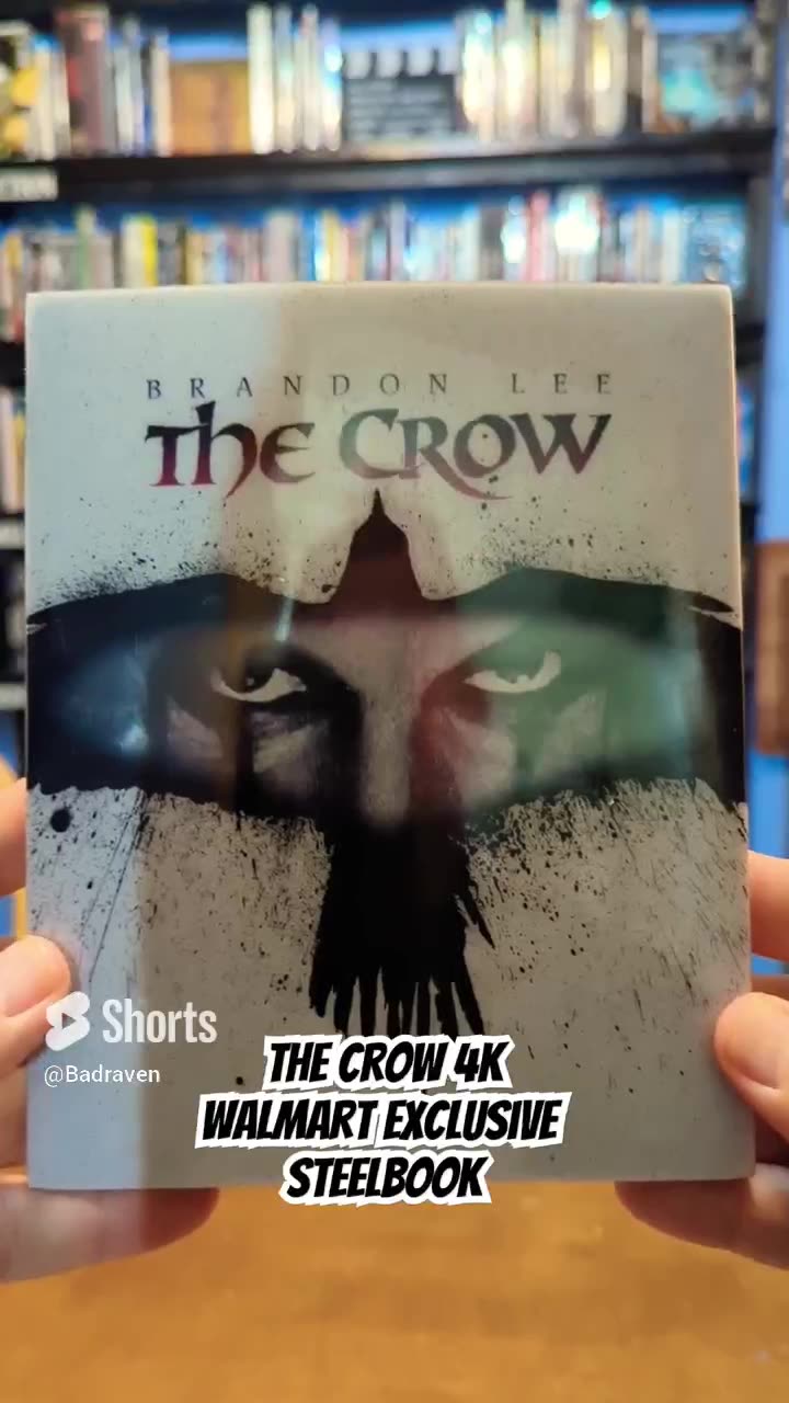 The Crow 4K Walmart Exclusive Steelbook
