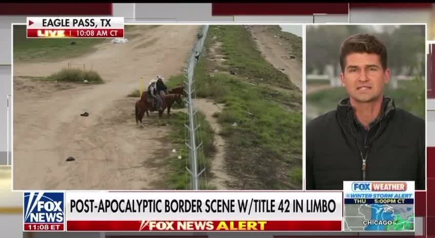 Post-Apocalyptic Border Scene