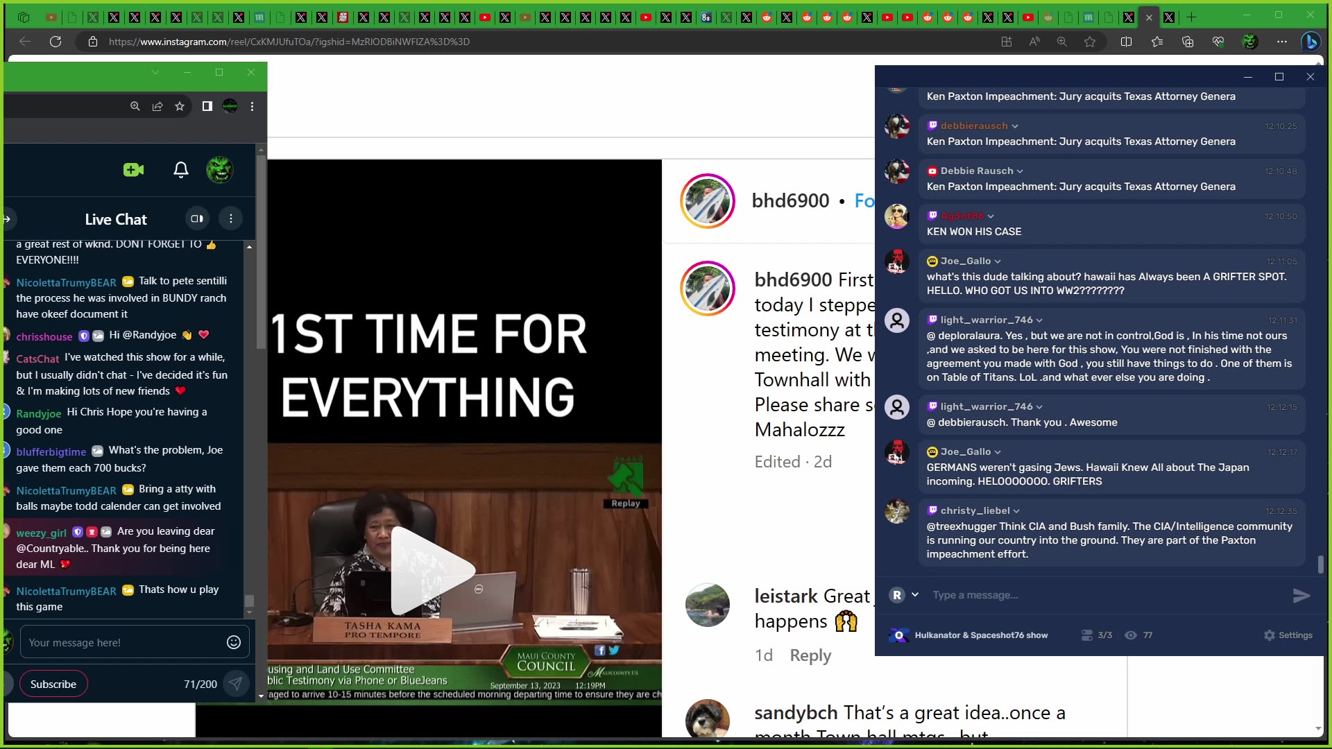 Hulkanator & Spaceshot76 Show