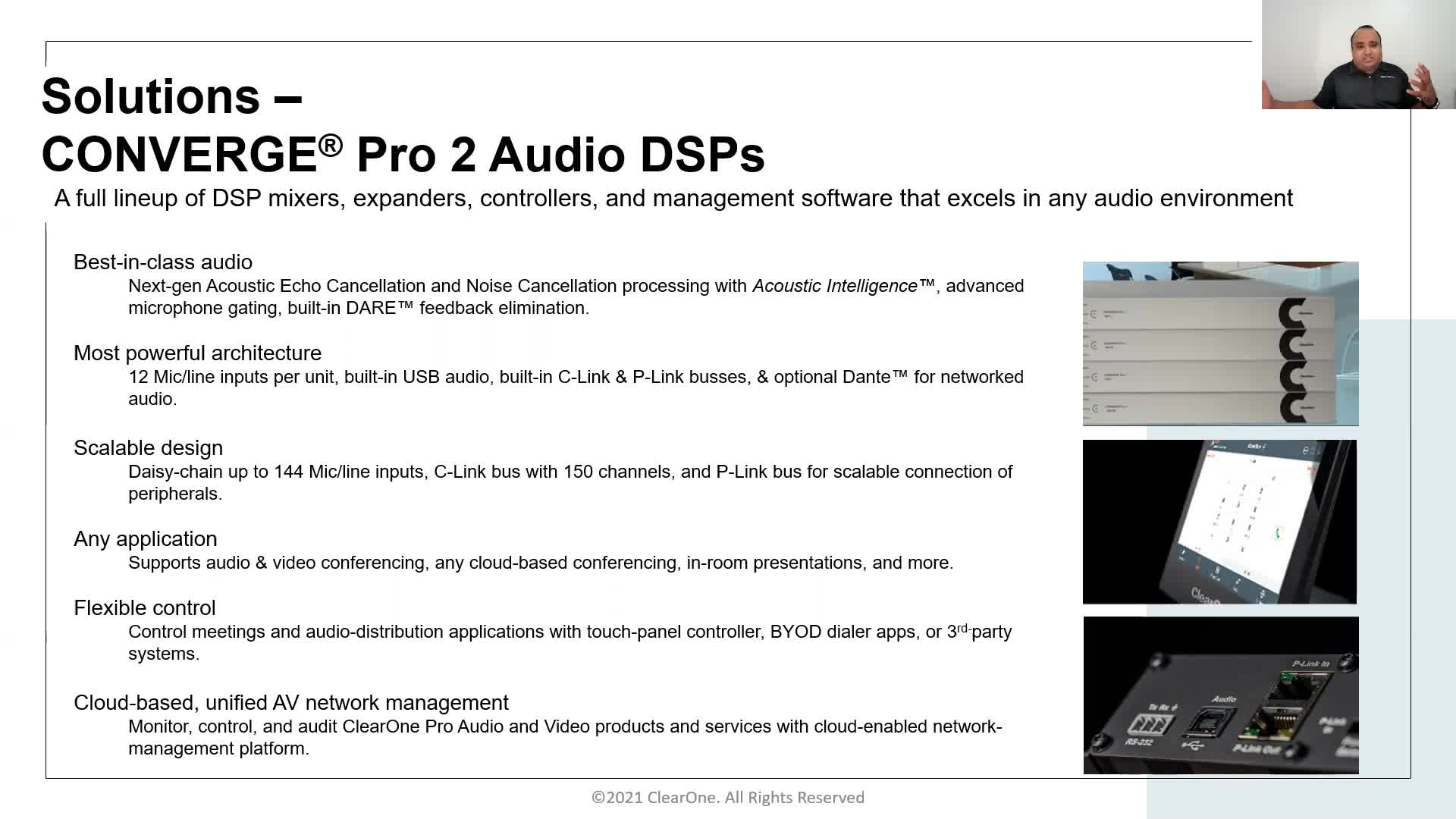 CONVERGE Pro 2 Audio Mixers and CONSOLE AI Configuration software ...