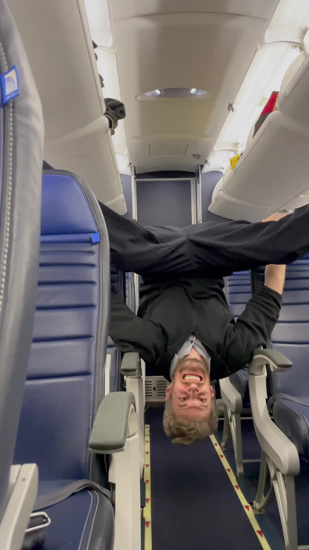 Flight Attendant Caught In Bat Form