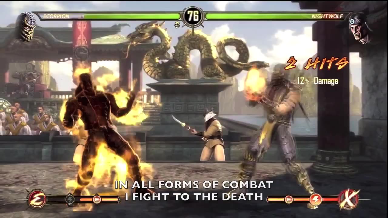 Ryu vs Scorpion Rap Battle