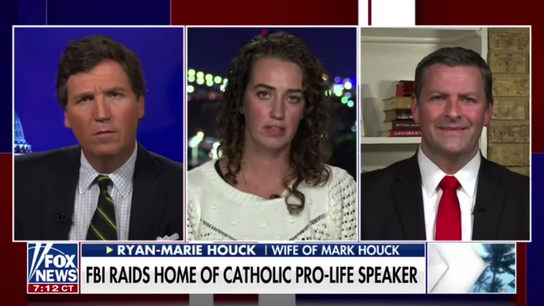 Wife of the pro-life advocate Mark Houck whose home was raided by the ...