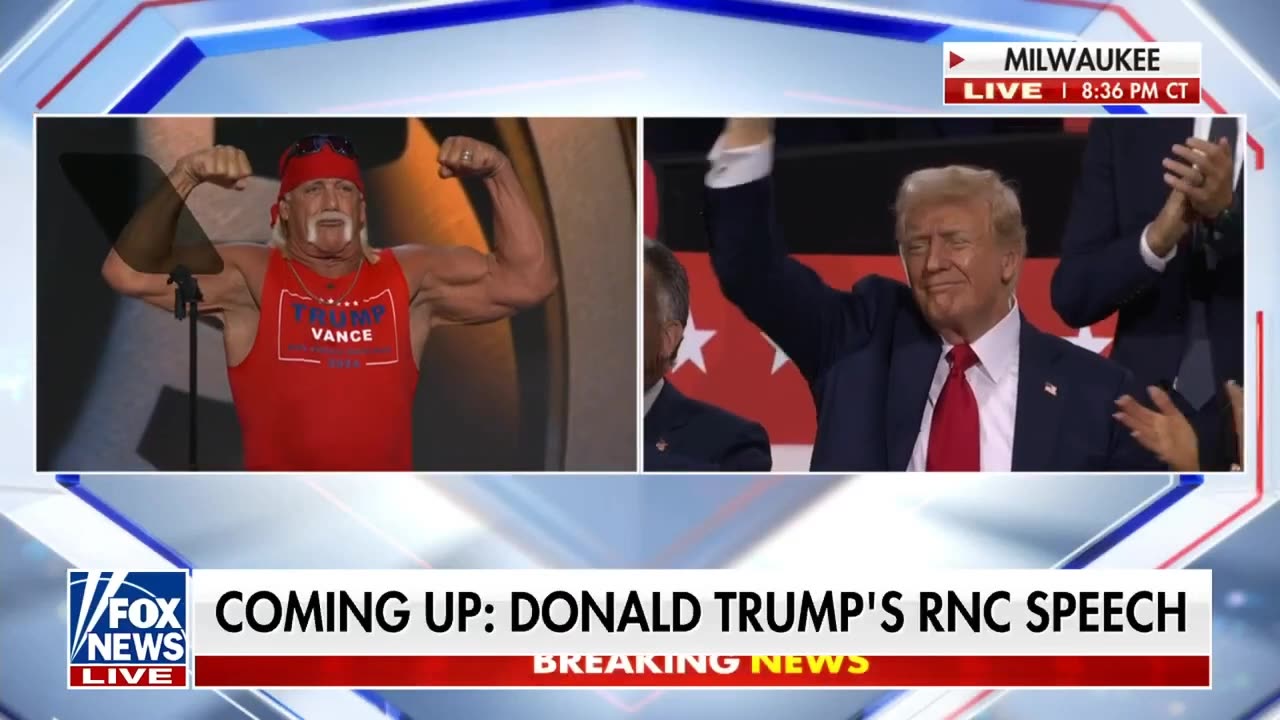 Hulk Hogan sends RNC crowd wild with fiery speech