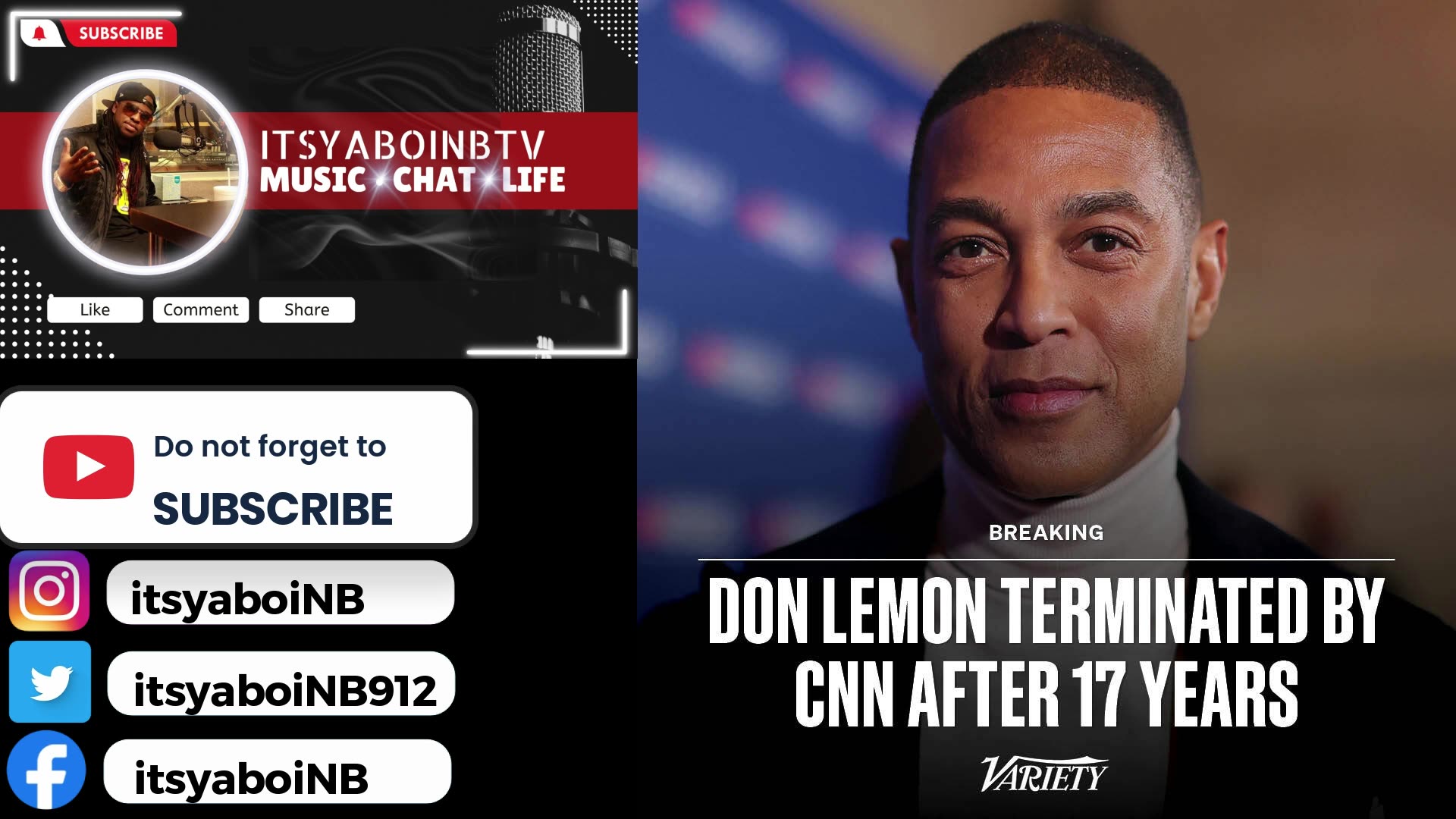 Don Lemon, CNN anchor, fired after 17 years on the network