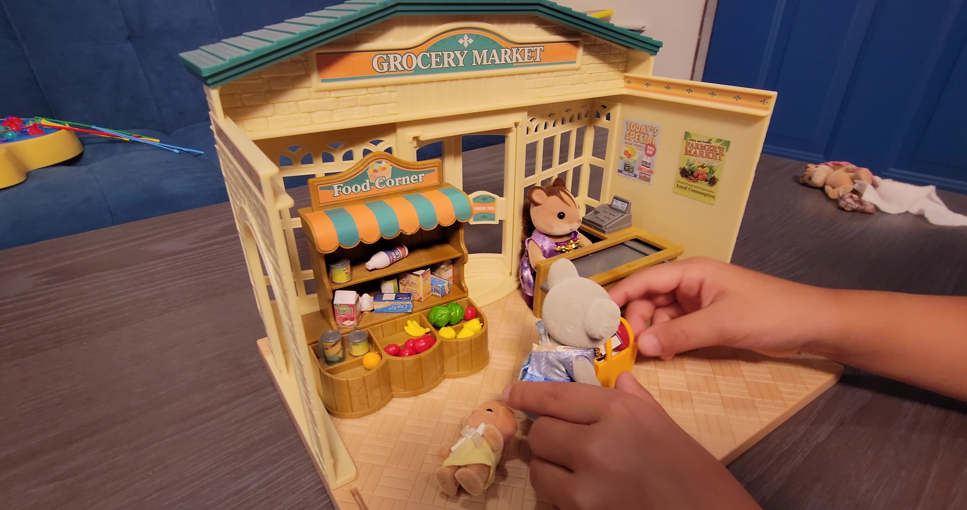 Calico Critters and doll toys