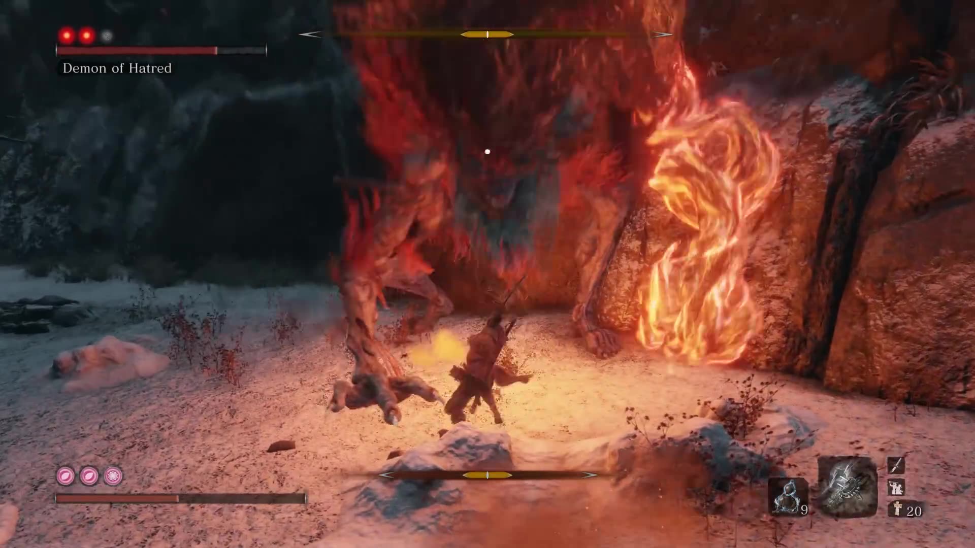 Sekiro Shadows Die Twice, Sekiro Demon of Hatred Secret Boss Fight