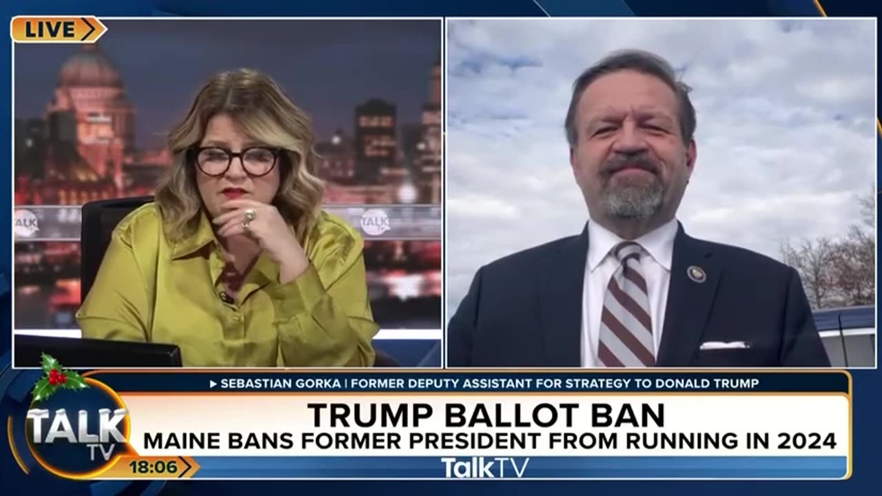 Seb Gorka: The Dems erasing Donald Trump in CO & ME.... Classic Fascism ...