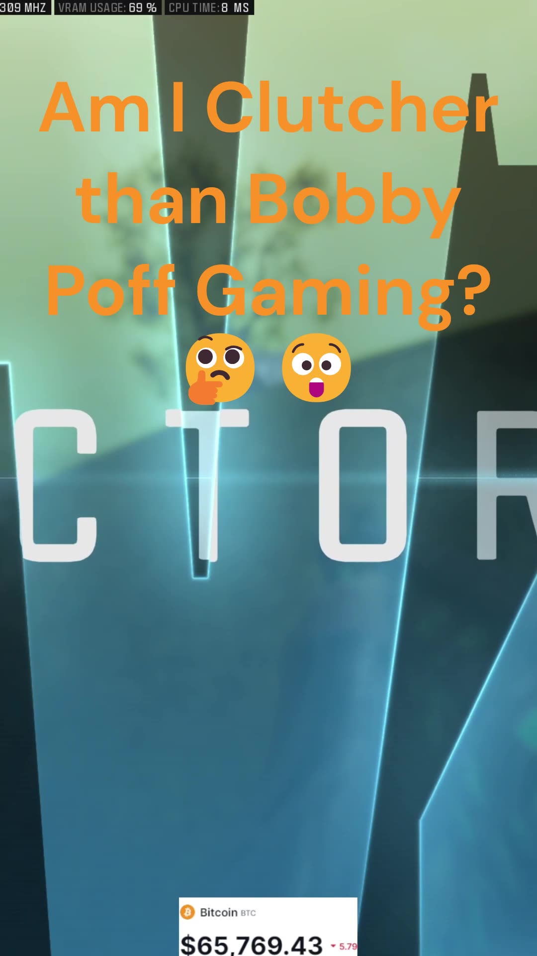 Am I Clutcher than Bobby Poff Gaming? 🤔😲 (WIN)