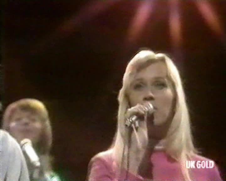 ABBA - Waterloo = Agnetha Pink Heart TOTP
