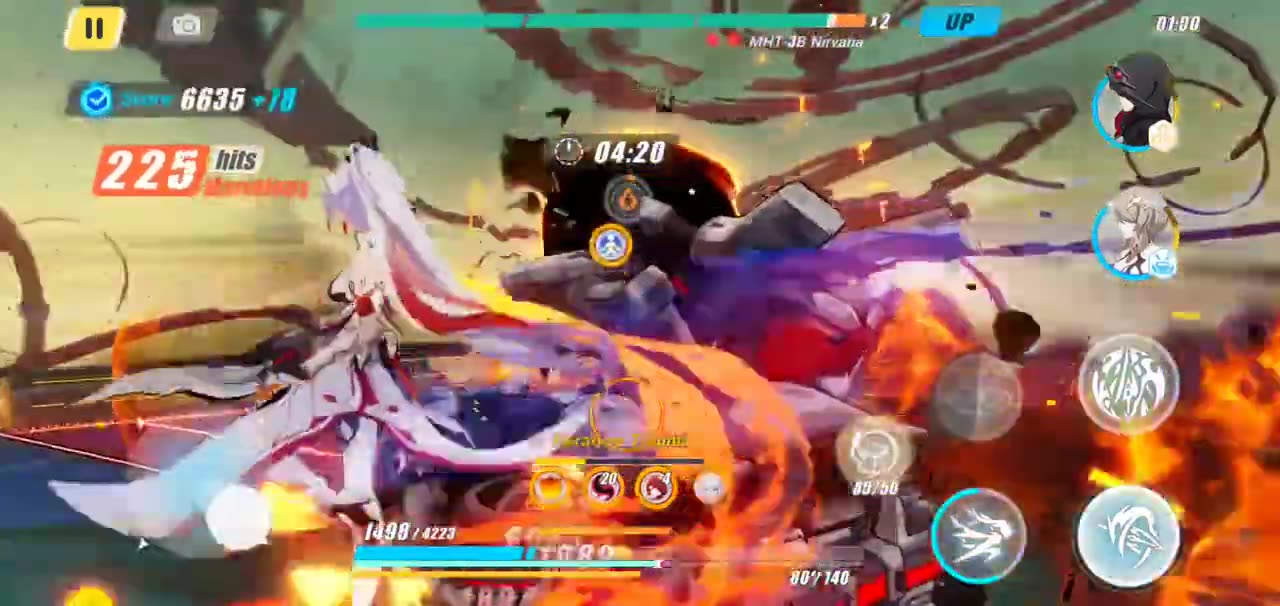 Honkai Impact 3rd - Memorial Arena Exalted Vs Nirvana SSS Difficulty Aug 23 2022