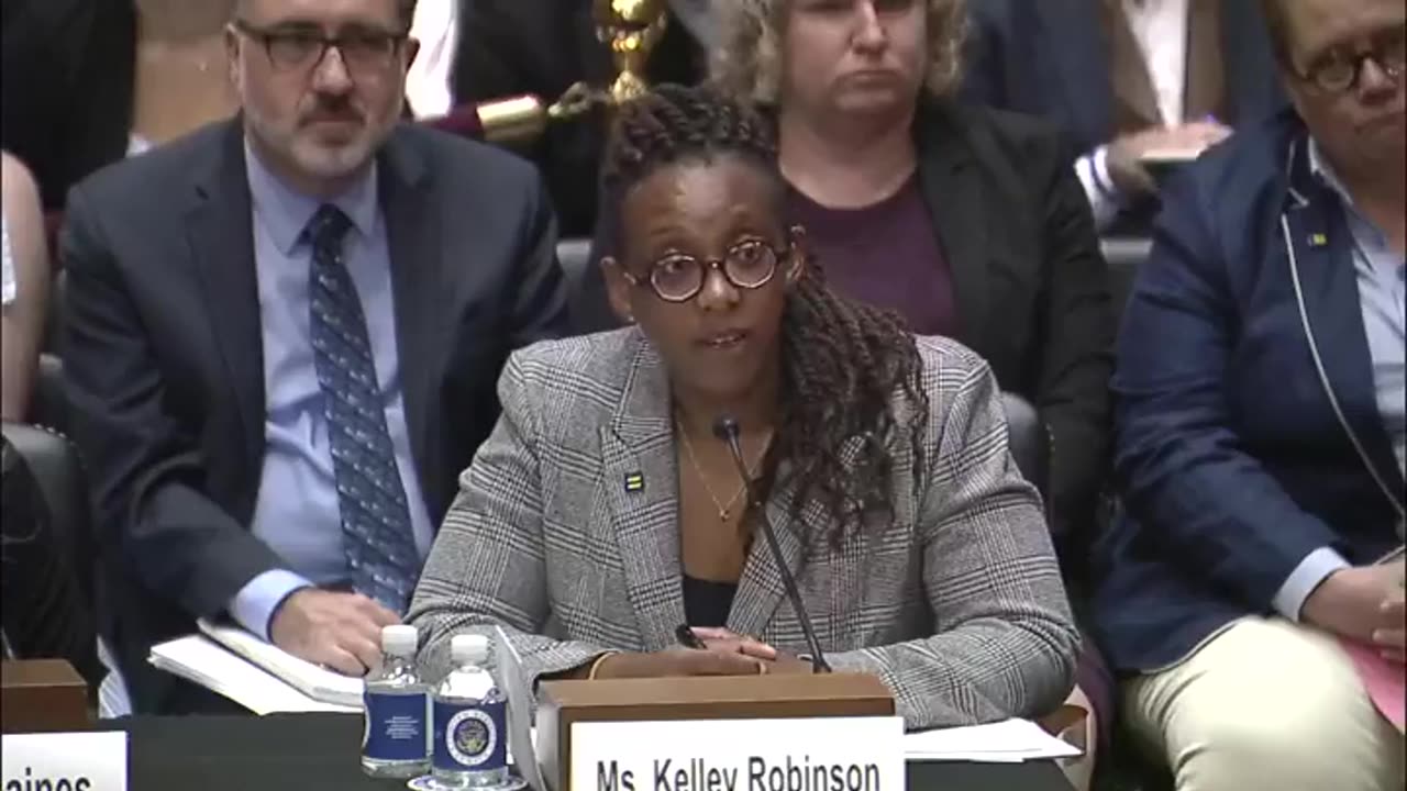 Riley Gaines: "Both Serena and Venus lost to the 203rd ranked male ...