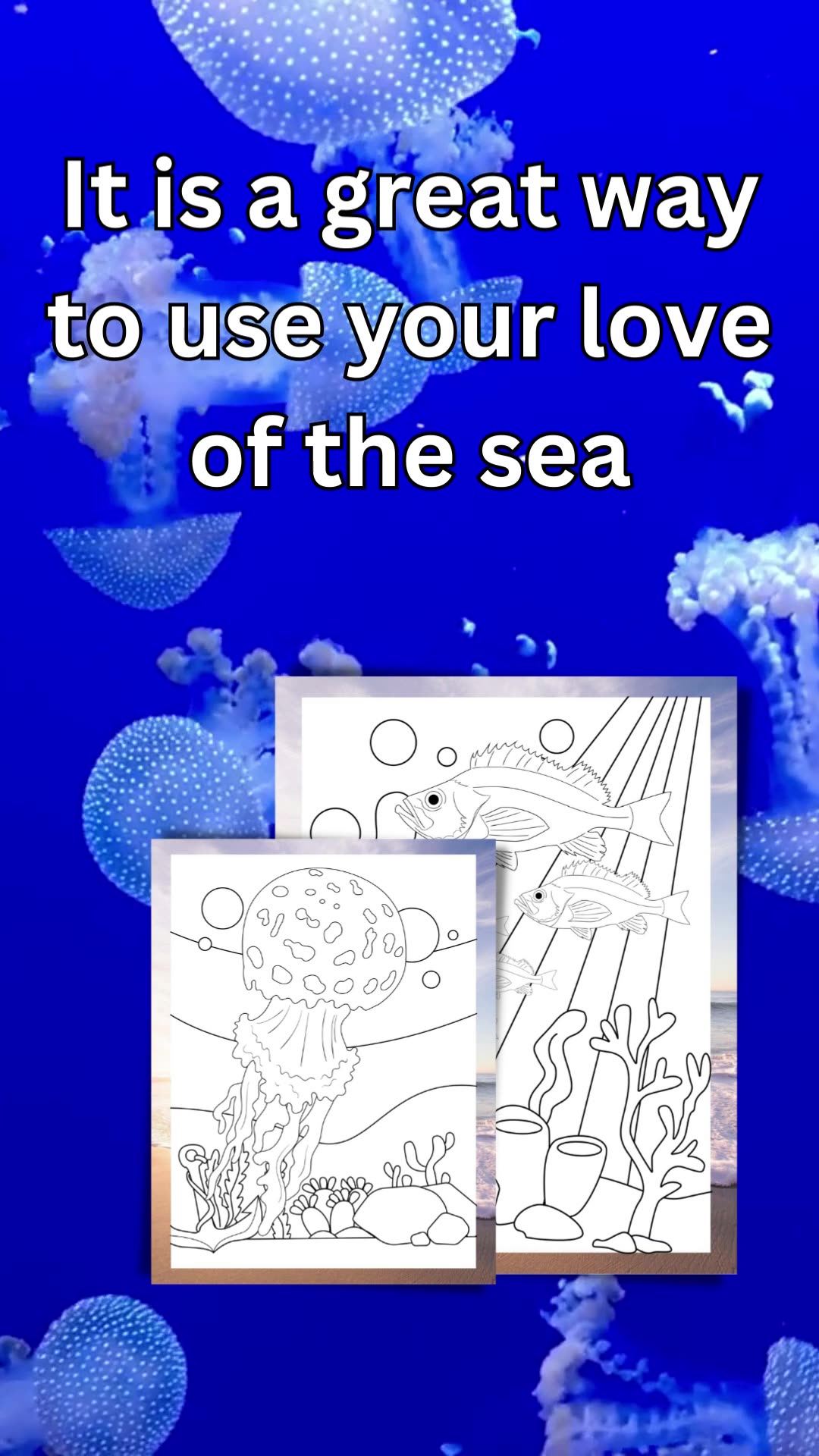30 Fun and Relaxing Ocean Themed Coloring Pages for Kids and Adults
