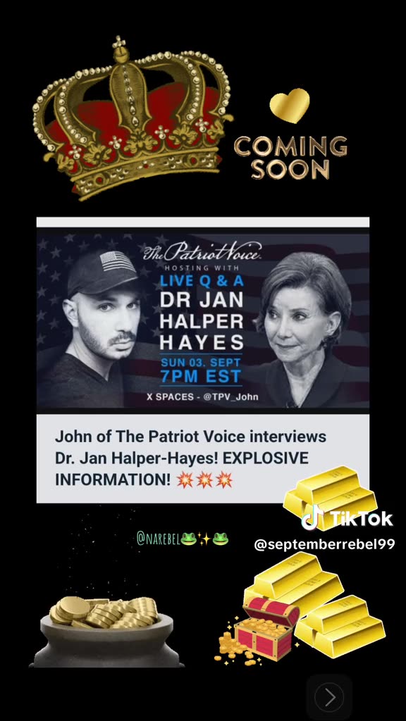 Dr. Jan Halper-Hayes Confirms What Patriots Have Known For Sometime.