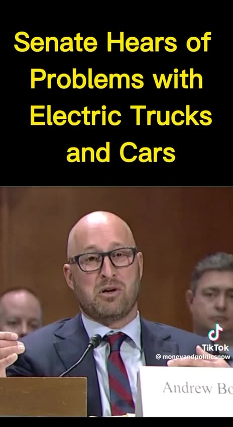 Problems with electric trucks and cars