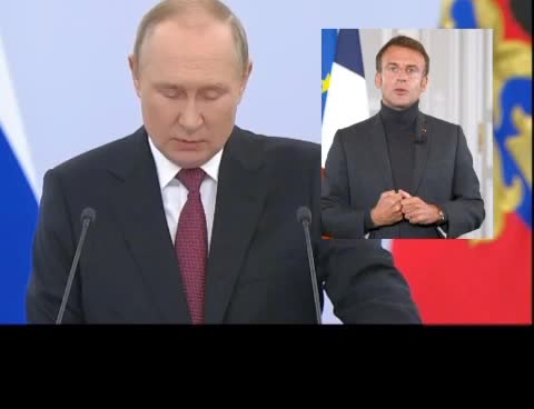 Putin and his sign language interpreter