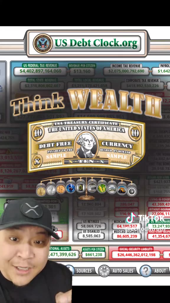 US DEBT CLOCK SECRET WINDOW