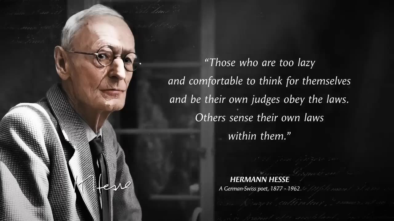 Hermann Hesse's Life Lessons Men Learn Too Late In Life