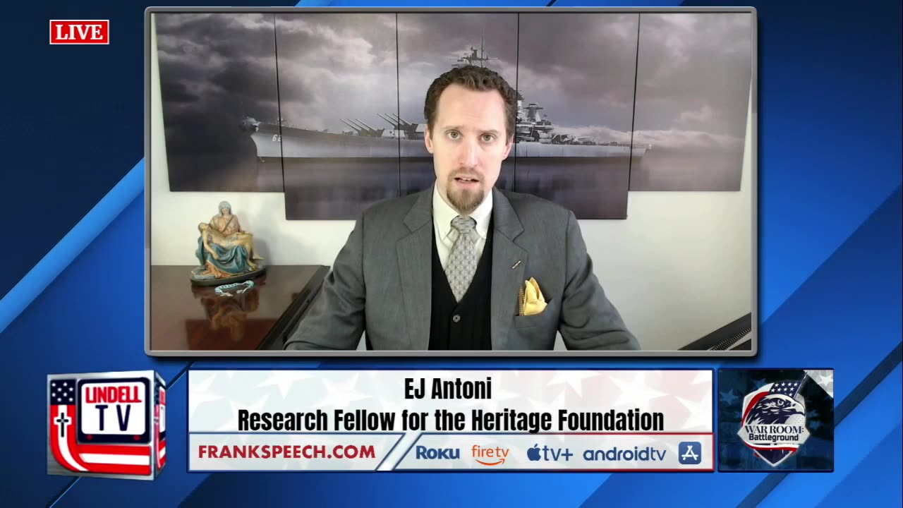 EJ Antoni Joins WarRoom To Discuss The Fed Running Out Of Options On ...