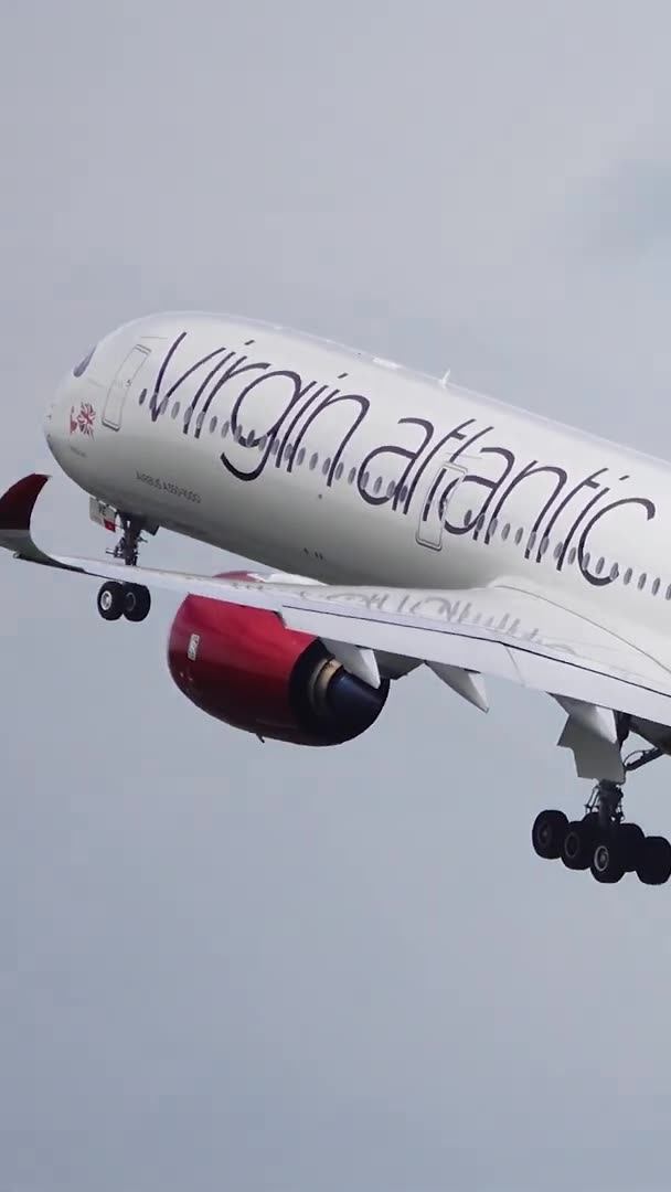Fearless Lady - Virgin Atlantic A350-1000 Departing Manchester 😍 #shorts