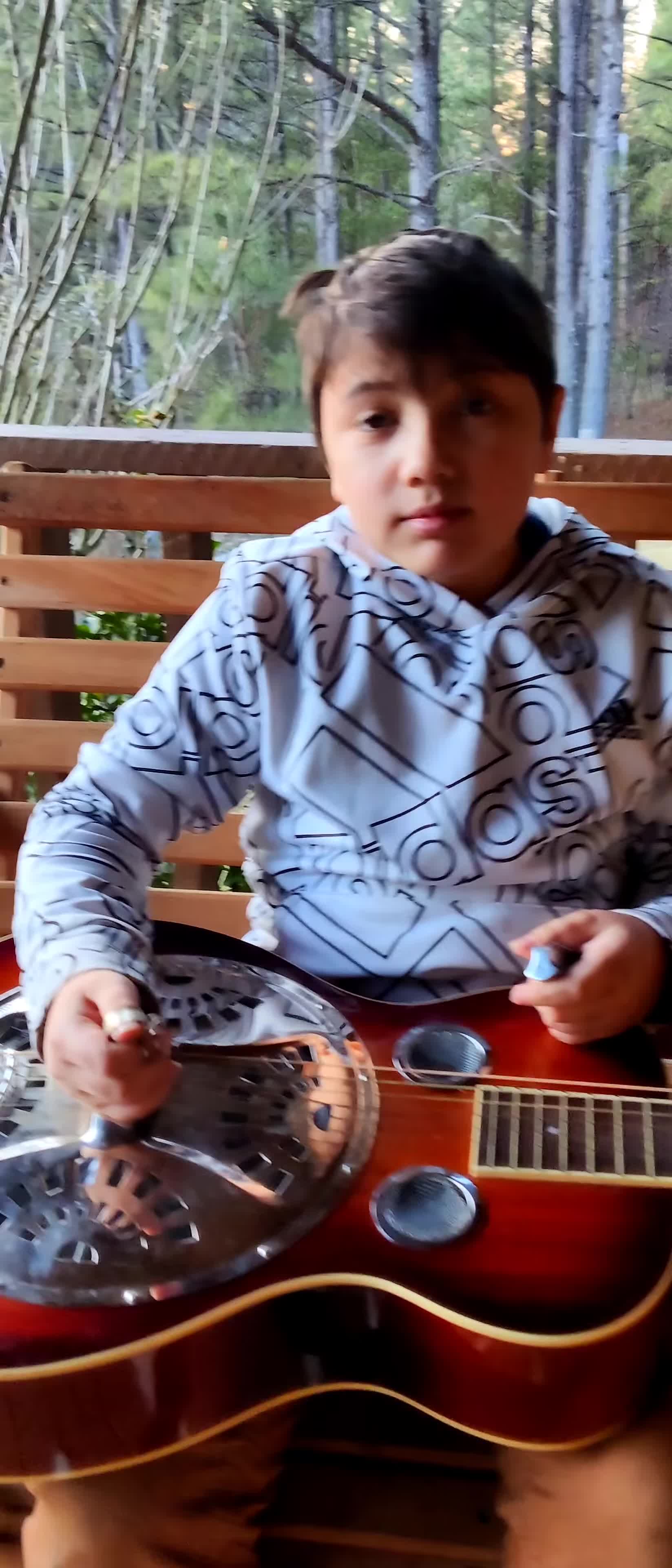 Meet the bro with the Dobro.