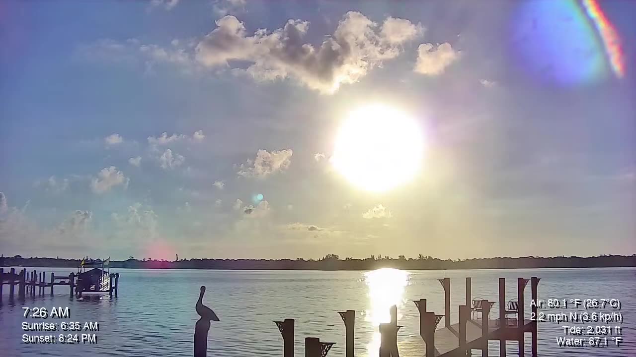 Siesta Key Live - Relaxing Sounds of Calm Waves and Island Life - June ...