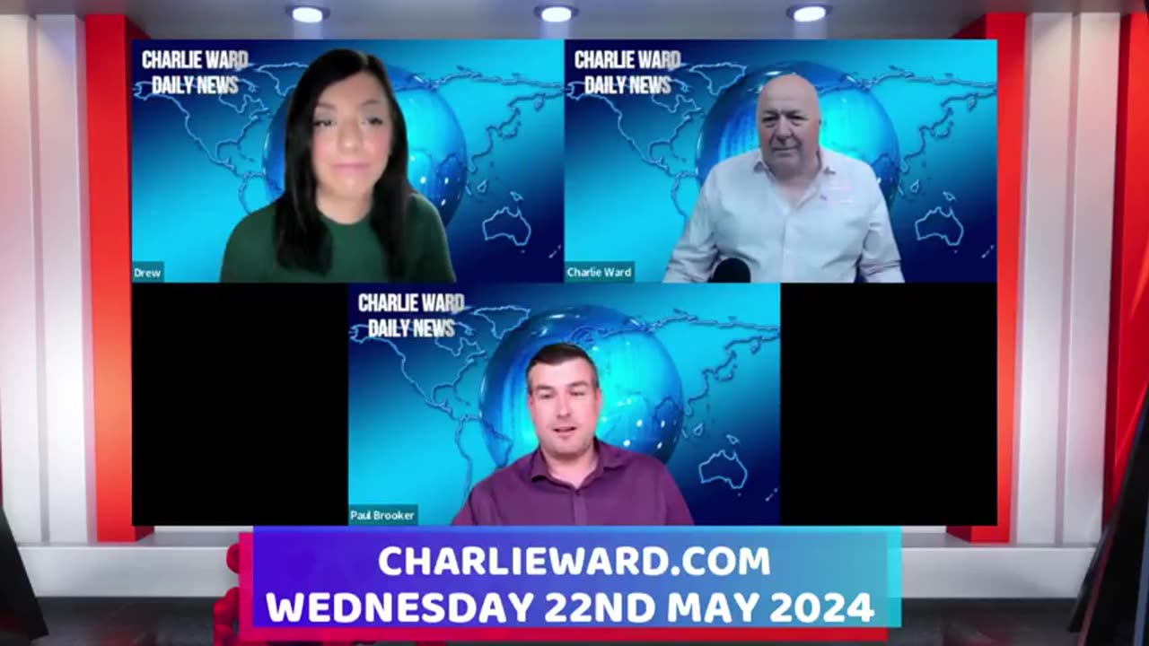 CHARLIE WARD DAILY NEWS WITH PAUL BROOKER & DREW DEMI - WEDNESDAY 22ND ...