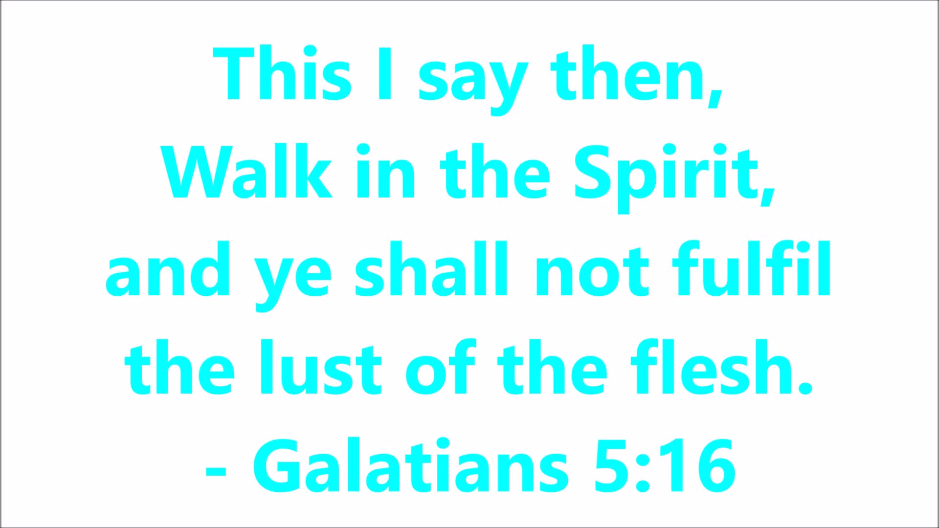 Book of Galatians | Chapter 5 Verse 16 - Holy Bible (KJV) - Scripture ...