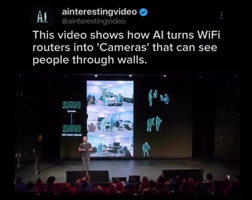 A-i can turn any Wifi Router into a ''Camera'' that can see people ...