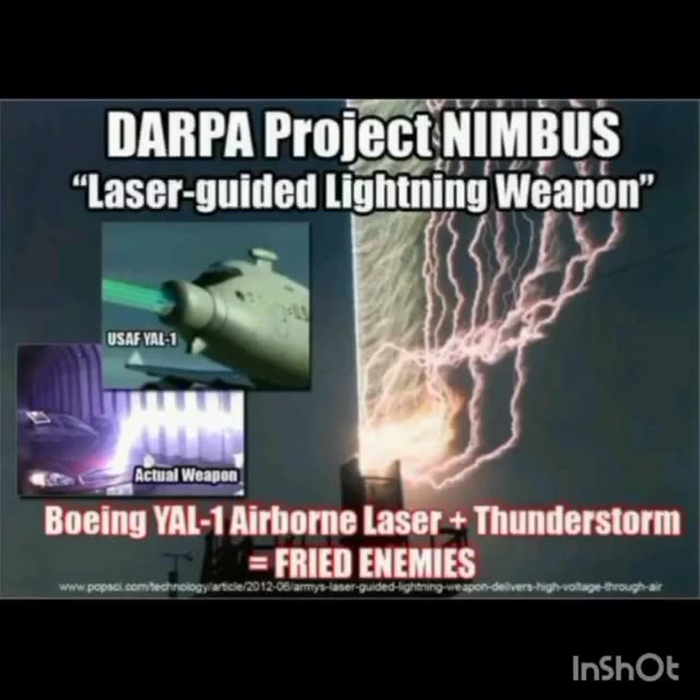 DEWs are REAL. The proliferation of Direct Energy Weapons has been OBVIOUS