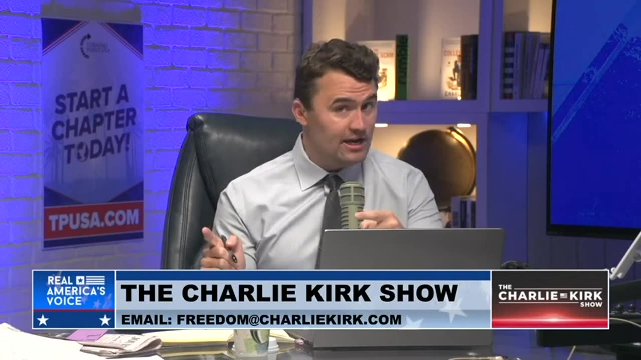 Charlie Kirk Praises Trump's Interview With Tucker Carlson- This is ...