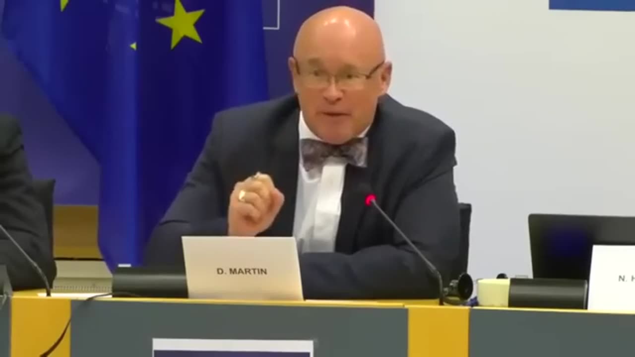 Dr. David Martin Addressing EU Parliament International COVID Summit ...