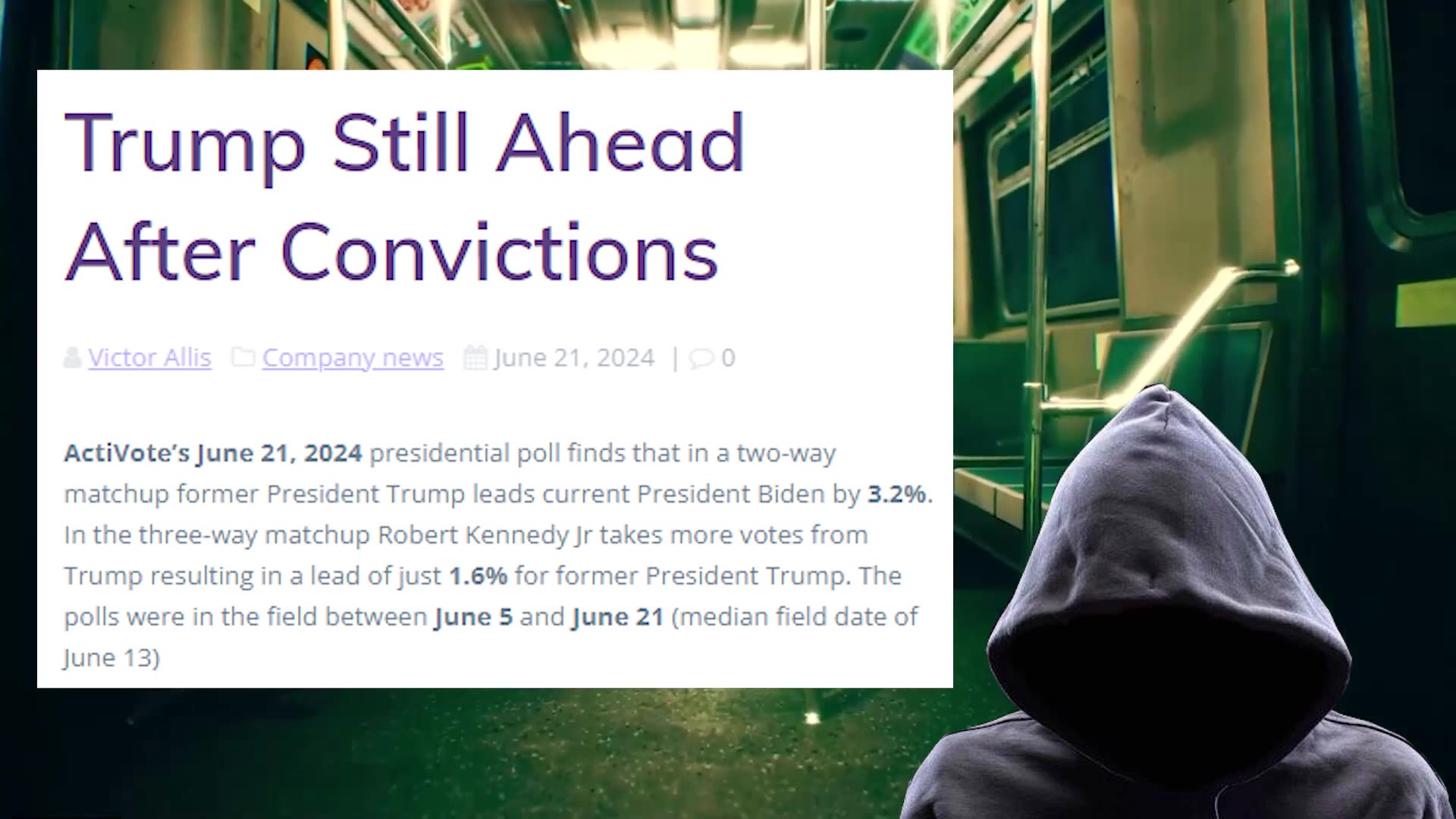 THE LIBERAL HIVEMIND The numbers just FLIPPED for Trump!!!!!!!!