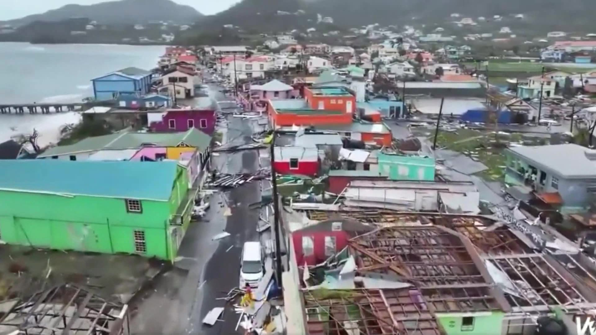 Hurricane Beryl Grows To Category 5 Strength Extreme Damage To ...