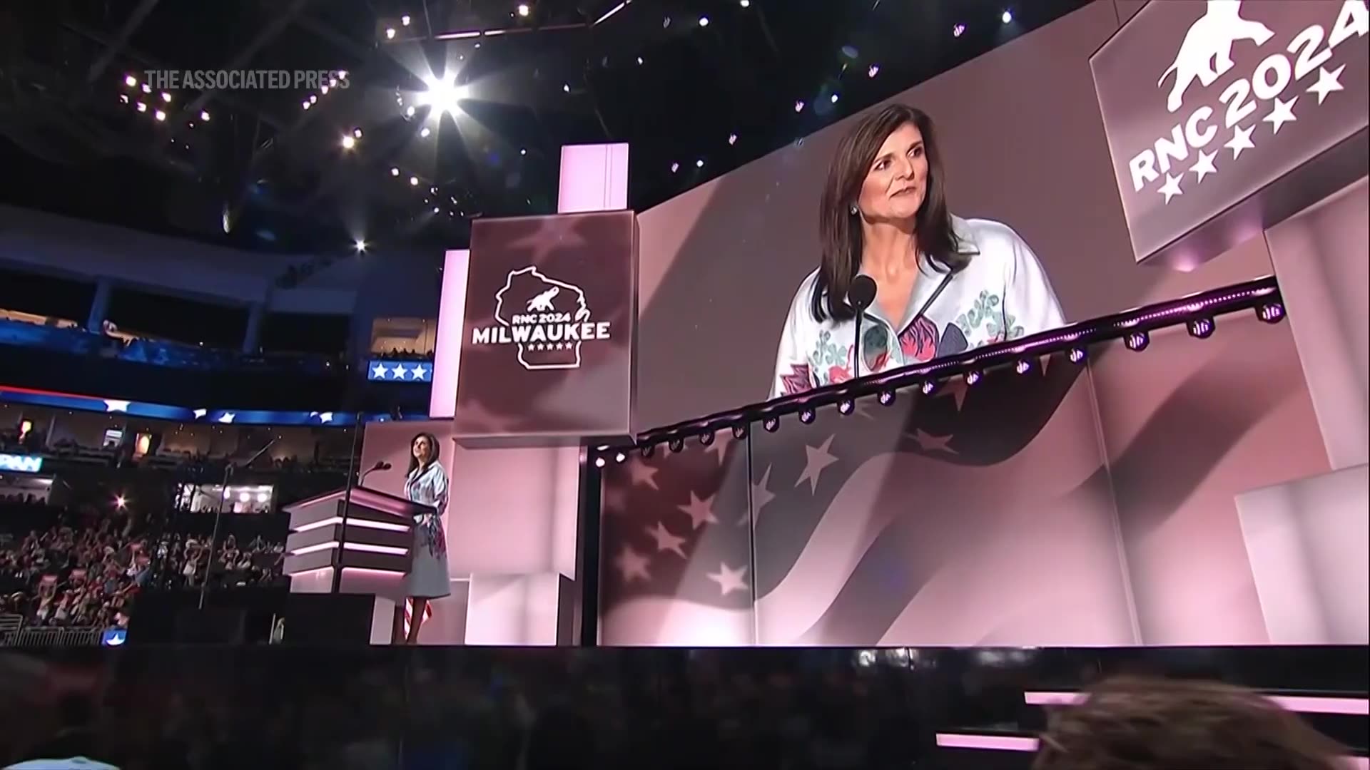 Cheers and boos for Nikki Haley at RNC who throws ‘strong endorsement ...
