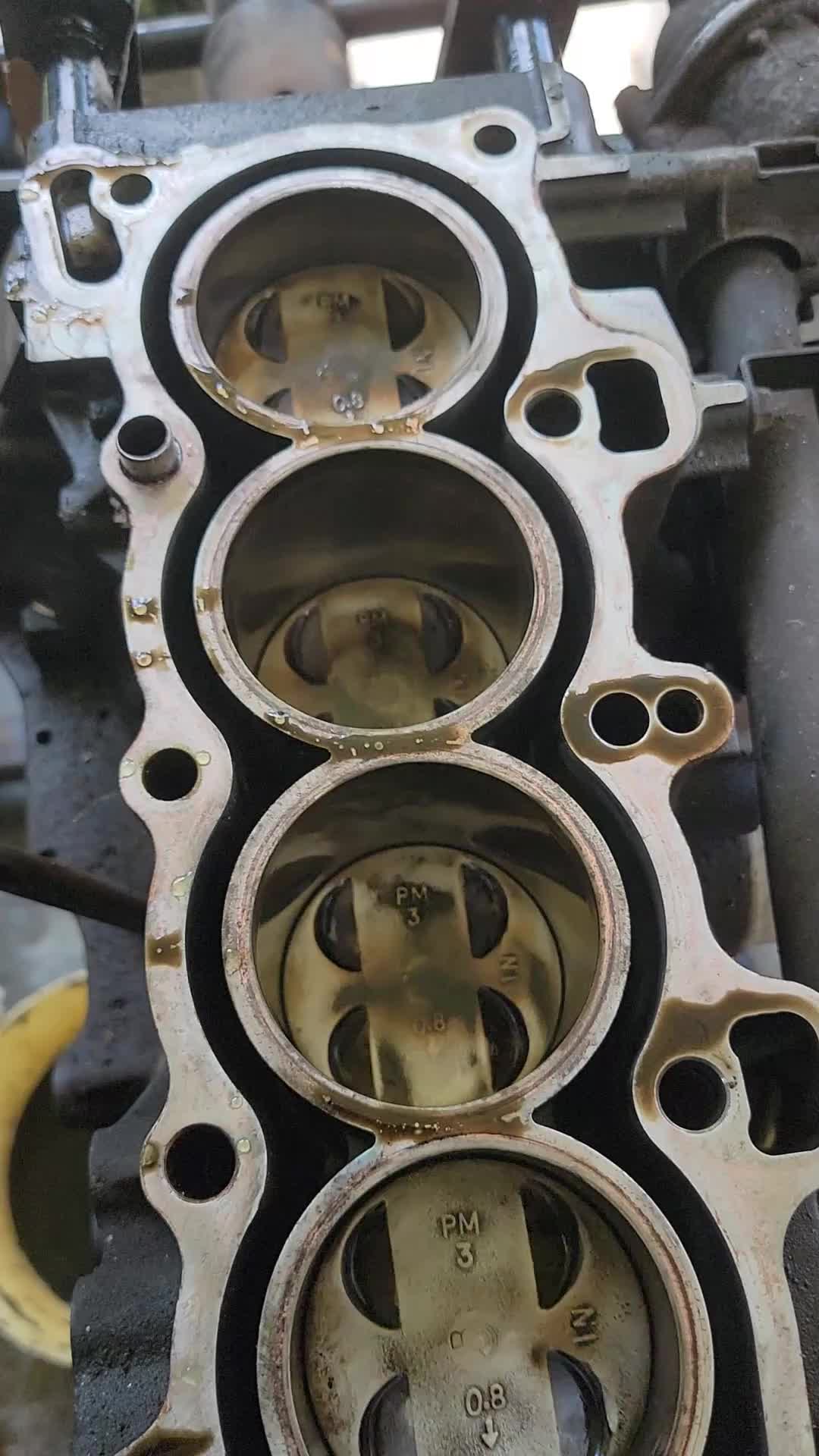 8-24-21 D15b8 Tear Down Is This Normal? SHORT