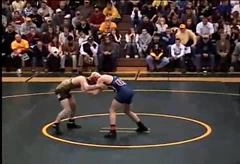 Collin Johnston #1 vs Mark Ballweg #5 USA vs Iowa wrestling