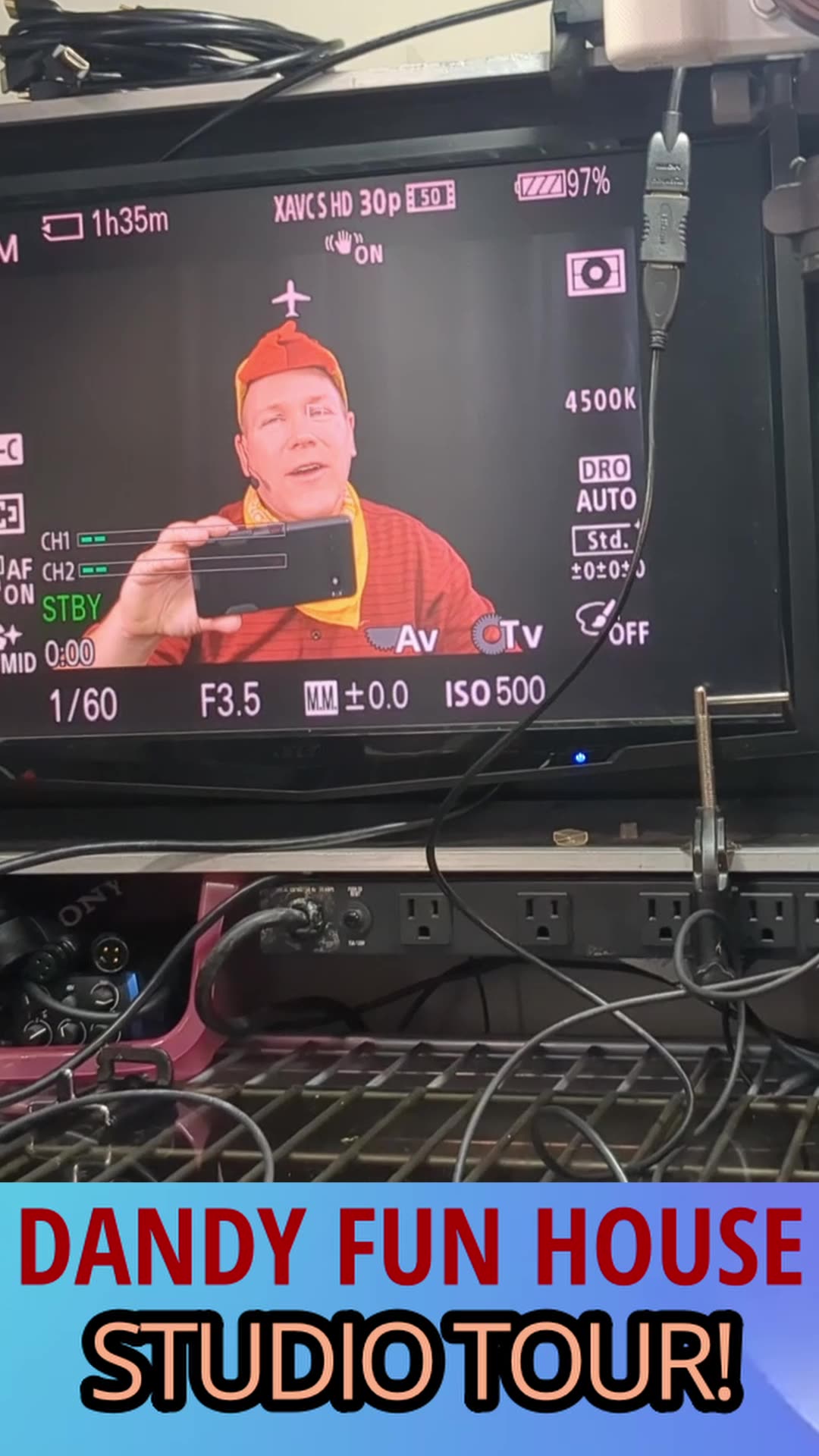 DANDY FUN HOUSE STUDIOS MINI-TOUR!