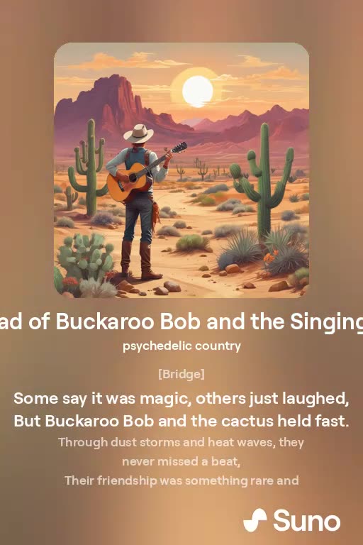 The Ballad of Buckaroo Bob and the Singing Cactus