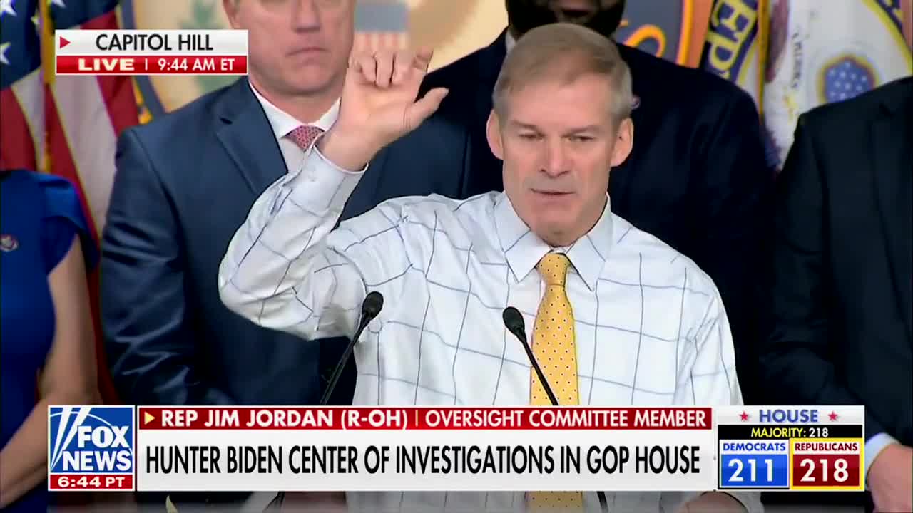 Jim Jordan: An FBI Agent Whistleblower Said ‘The Highest Levels of FBI ...