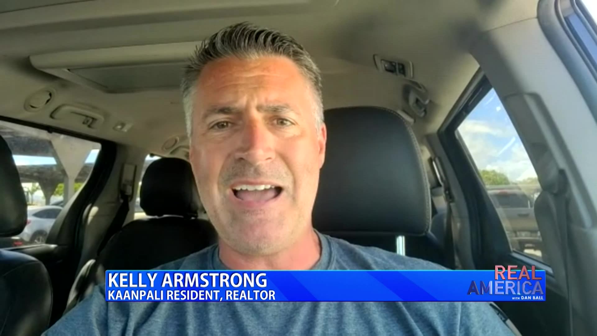 REAL AMERICA -- Dan Ball W/ Kelly Armstrong, Update On Maui Rescue ...