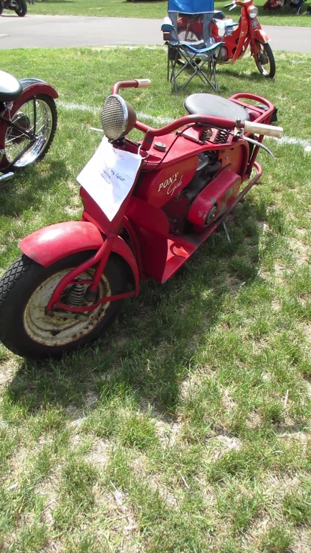 1957 Hawk Pony Cycle