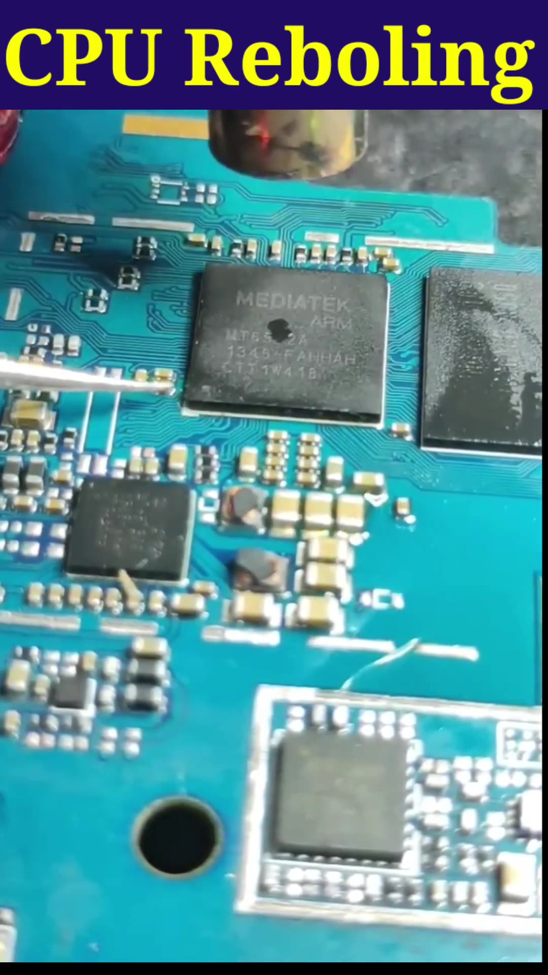 Mastering MTK CPU Reballing || Essential Techniques and Tips