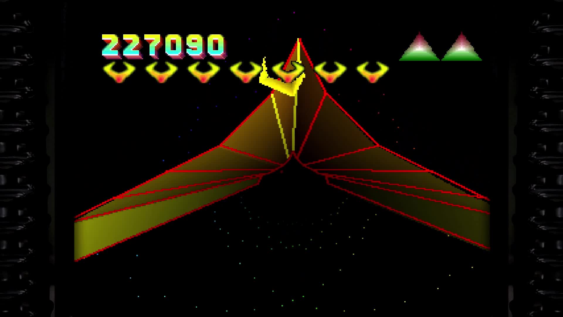 Tempest 2000 - All Red Webs (Atari Jaguar)