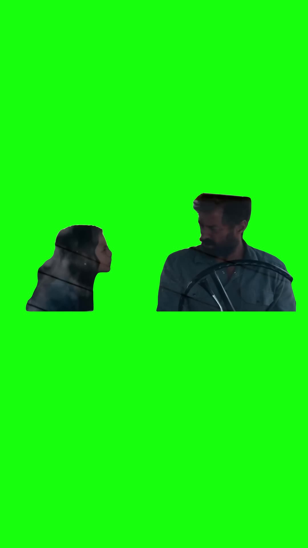 Logan Yelling at X-23 | Green Screen