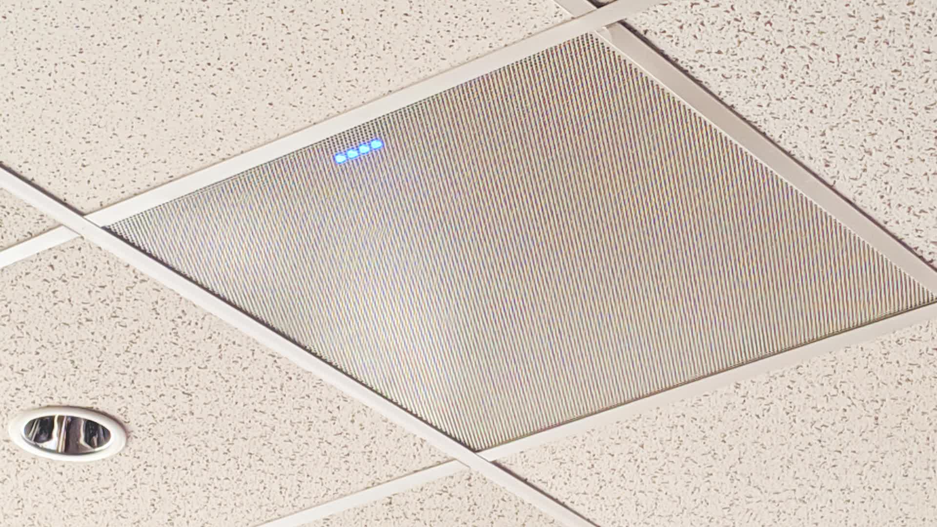 ClearOne's BMA 360 -Beamforming Microphone Array Ceiling Tile with ...