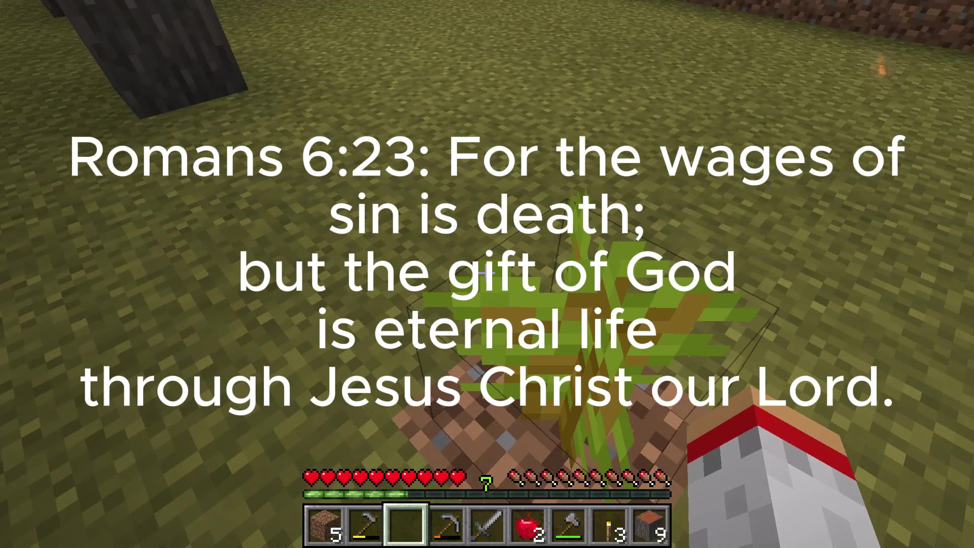 Minecraft Inspiration 5: Salvation #bible #verse #inspiration # ...