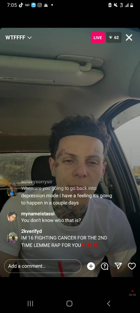 Jwacy with is buddy enzo ig live 5/5/22