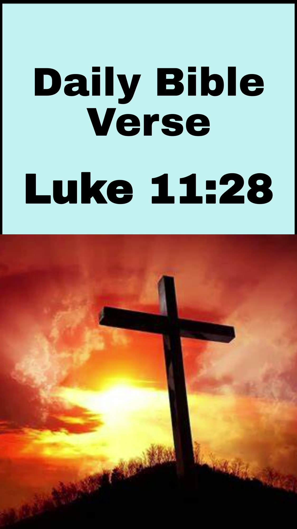 Daily Bible Verse - June 28th, 2024 - Luke 11:28