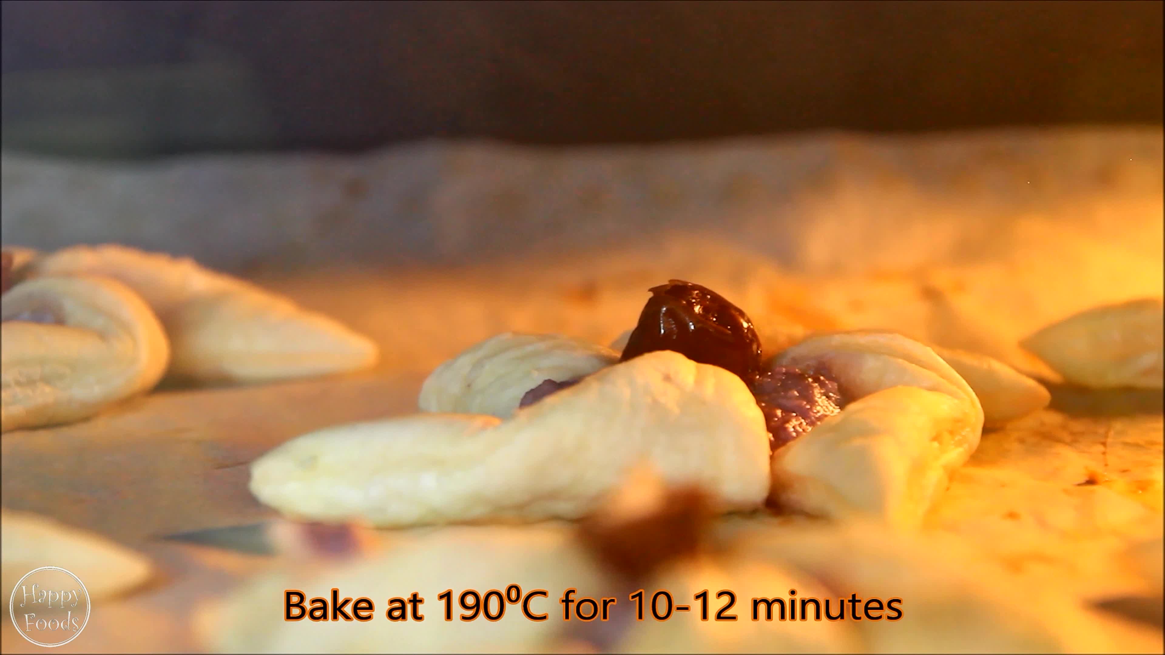 How to make puff pastry wind mills